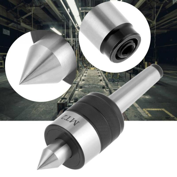 60 Degree T10 Steel MT2 Taper Revolving Milling Center Lathe Tailstock ...