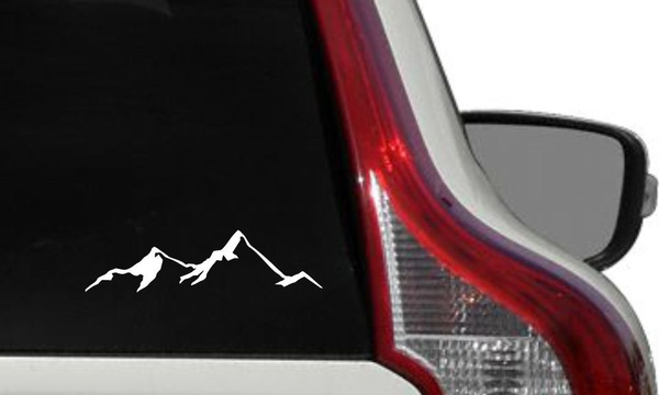 Mountain View Version 4 Car Vinyl Sticker Decal Bumper Sticker for Auto ...