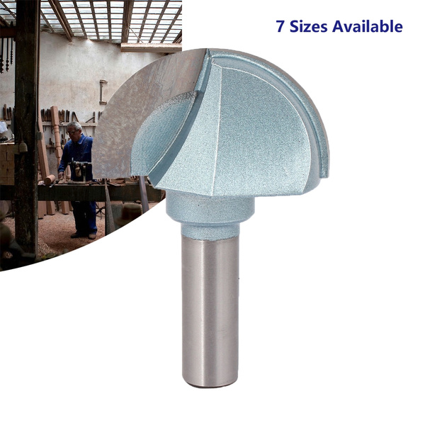 Woodworking Round Nose Tungsten Carbide Cove Box Router Bit Cutter ...