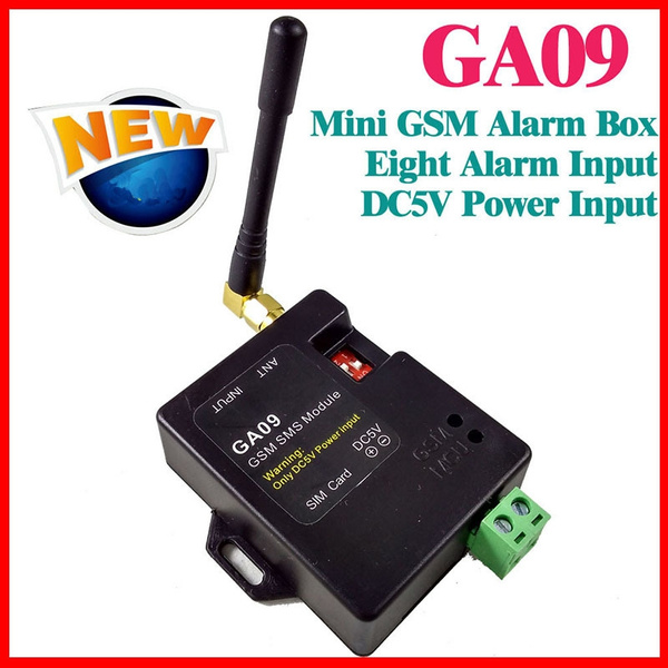 Newest Mini Alarm Box Intelligente GSM SMS Alarmsysteem Acht GA09 Alarm ...