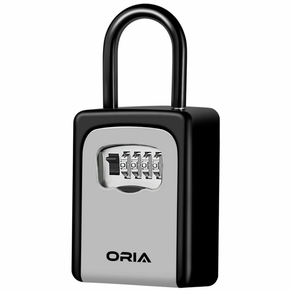 4 Digit Combination Key Storage Lock Box Wall Mounted Key Safe Box 5/7 ...