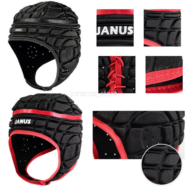 Football Soccer Goalkeeper Helmet skating Rugby Scrum Cap Headguard ...