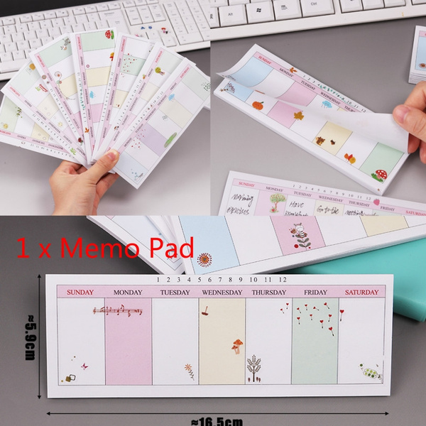 Weekly Planner Agenda Material Escolar Caderno School Papeleria ...