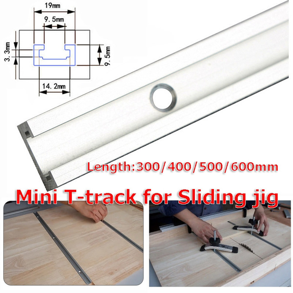 Mini T-track For Woodworking DIY Carpenter Manual Router Table Saw for ...