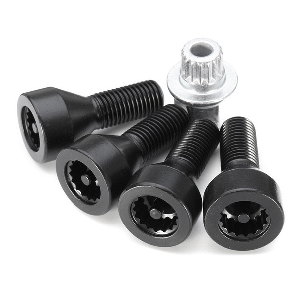 Wheel Bolts Nuts Set Locking Security for BMW 36136786419 E46 E87 E90 ...