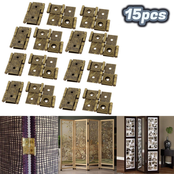 46mmx54mm Retro Style Room Divider Double Acting Folding Screen Hinge ...