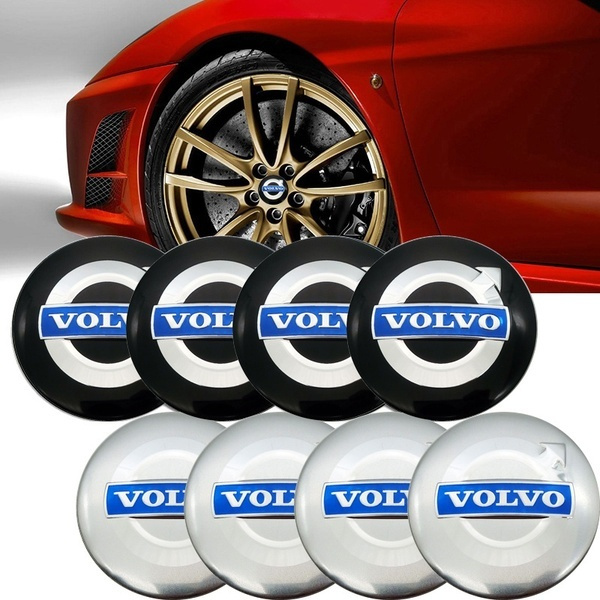 4 Piece / Batch 56.5 Mm Wheel Center Hub Cover Sticker Wheel Stickers ...