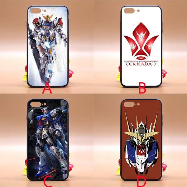 Gundam Phone Case,Design Gundam Barbatos Art TPU+PC Phone Case Cover ...