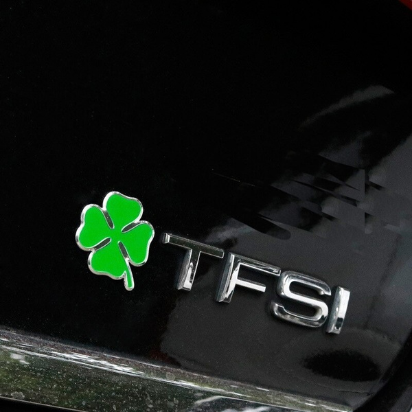 1 x 3D Metal Four-Leaf Clover Logo Car Emblem Sticker Badge Decal | Wish