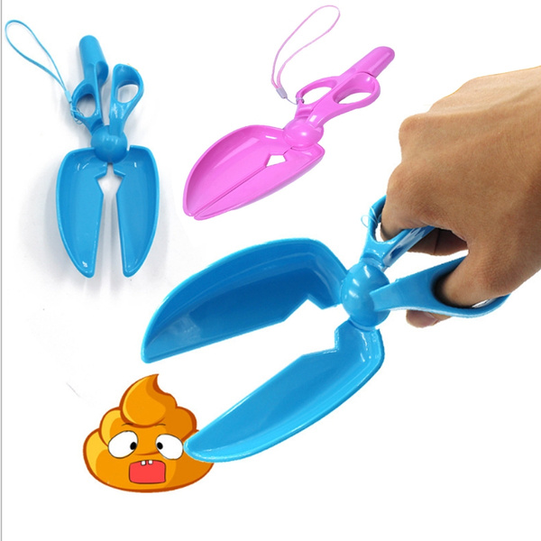 Pet Cleaning Products Dog Cat Poop Pick Up Scissors Shape Tools Small ...