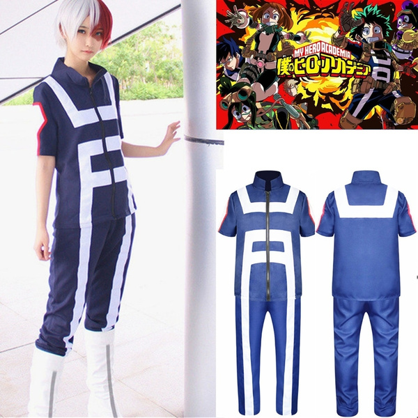 Anime Boku No Hero Academia Uniform Cosplay Bakugou Katsuki / Midoriya ...