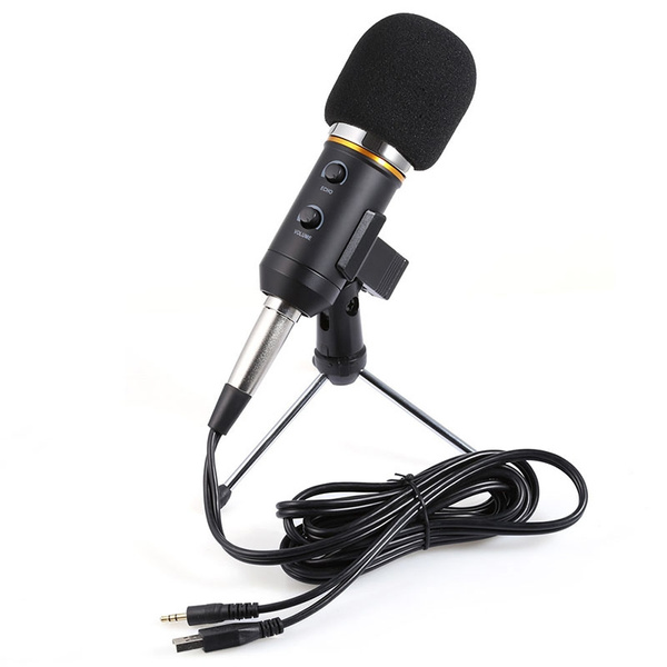 MK-F200TL Microphone Adjustable Sound Volume Noise Reduction Condenser KTV Audio Studio ...