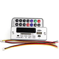 Bluetooth 5.0 MP3 Decoder Board Module 12V Wireless Car USB MP3 Player ...