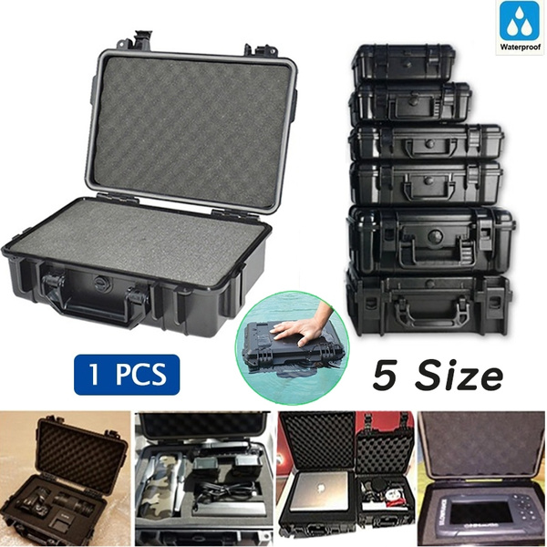 Solid Waterproof Protective Safety Instrument Tool Box Shockproof ABS ...