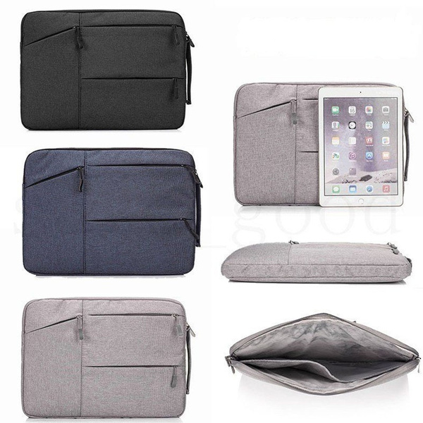 Laptop Sleeve Case Polyester Fiber Water Resistant Bag for Macbook Air ...