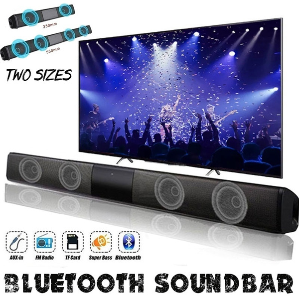 Wireless Bluetooth Soundbar Super Heavy Bass Speaker Hi-Fi Stereo ...