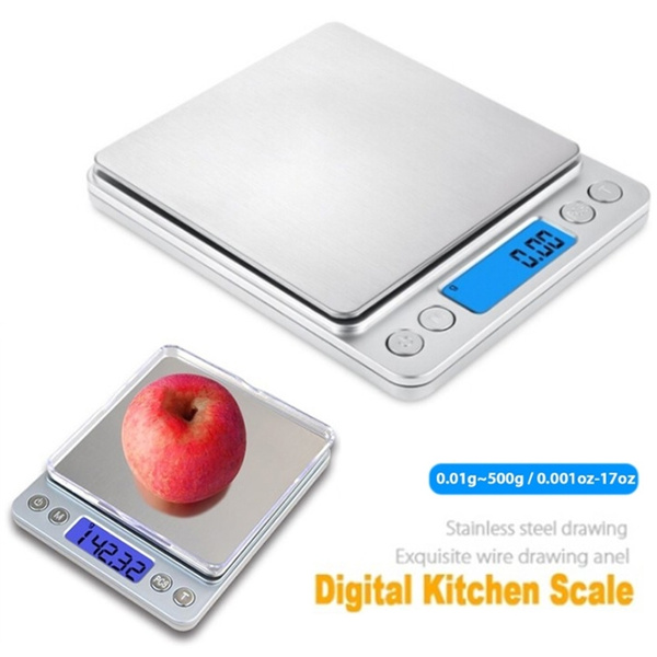Mini Portable Kitchen Jewelry Weight Balance LCD Digital Scale Pocket ...