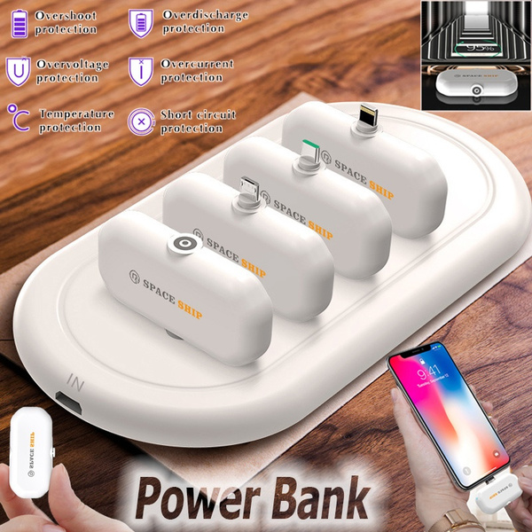 New upgrade capsule charging treasure portable magnetic mobile phone ...