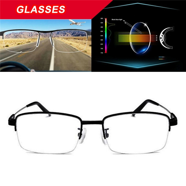 Smart Zoom Reading Glasses Multifocal Reading Glasses Anti Blue Light ...