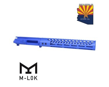 AR15 STRIPPED BILLET UPPER RECEIVER & 12" ULTRALIGHT SERIES M-LOK ...