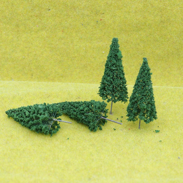 Ho model trees diarama railroad military model scene Scale Model mini ...
