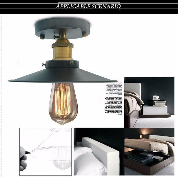 Vintage Ceiling Lights Lamparas De Techo lustre Luminaria Abajur ...