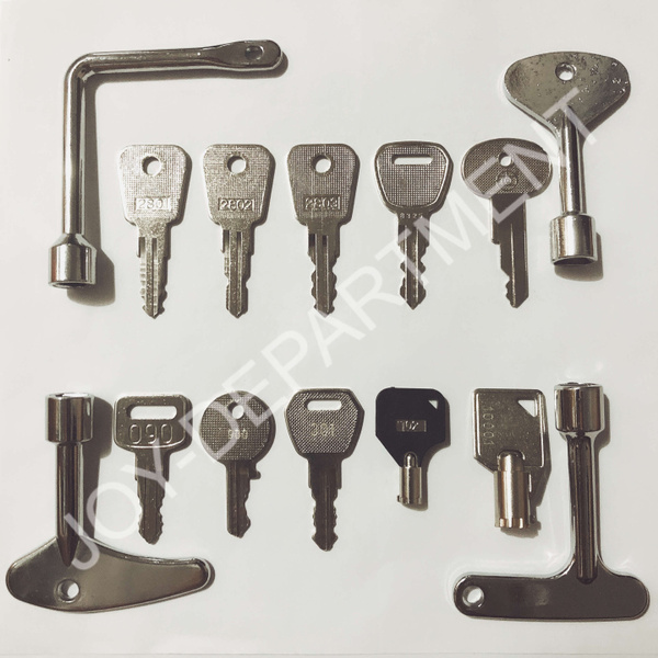Elevator Key Set 2801 2802 2803 control Machine Room Key Chain | Wish