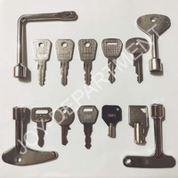 Elevator Key Set 2801 2802 2803 control Machine Room Key Chain | Wish