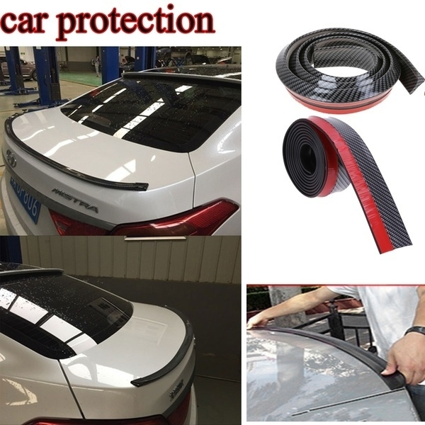 1.5m Rubber Car Rear Spoiler Exterior Rear Spoiler Kit | Wish