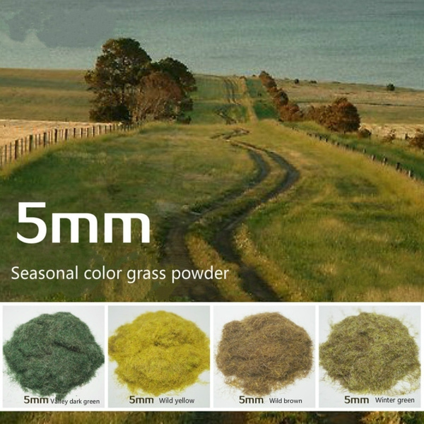 Model Grass Powder 5 Mm Sand Table Building Landscape Outdoor Scene ...