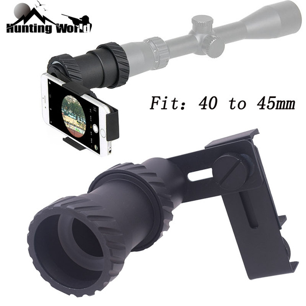 Tactical Universal Rifle Scope Smartphone Adapter Camera Mount Adapter ...