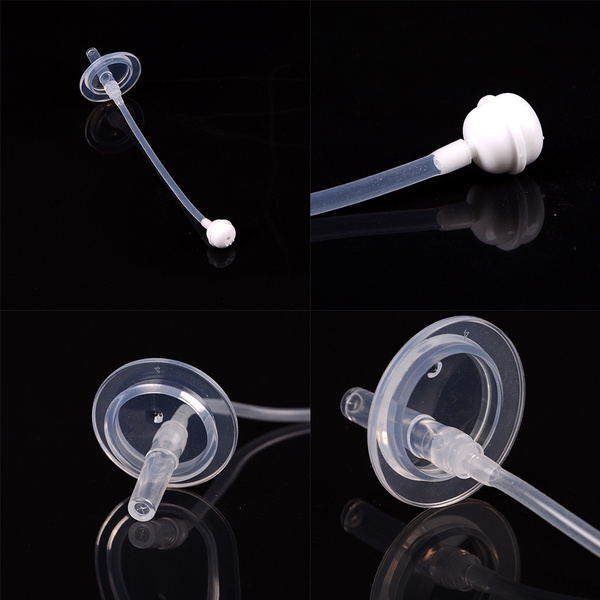 Magic Baby Wide Mouth Automatic Feeding Bottle Straw with Straw Set | Wish