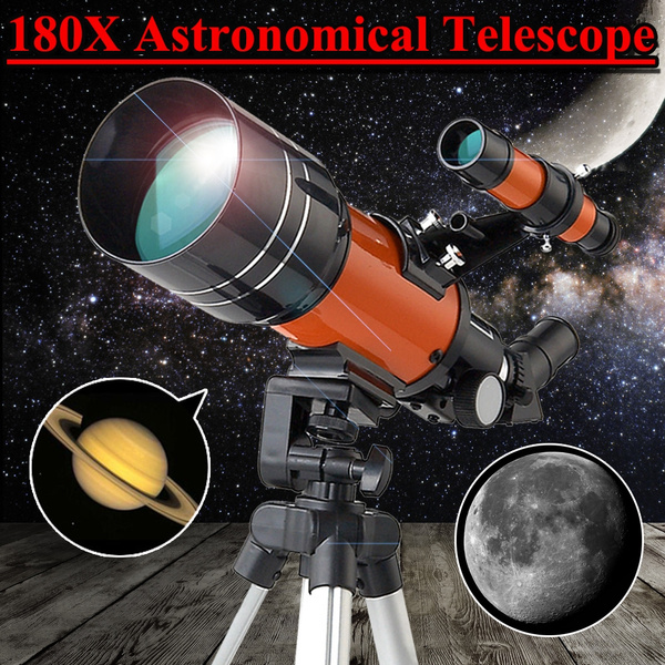 F30070 Outdoor Astronomical Telescope With Tripod 180x High Quality