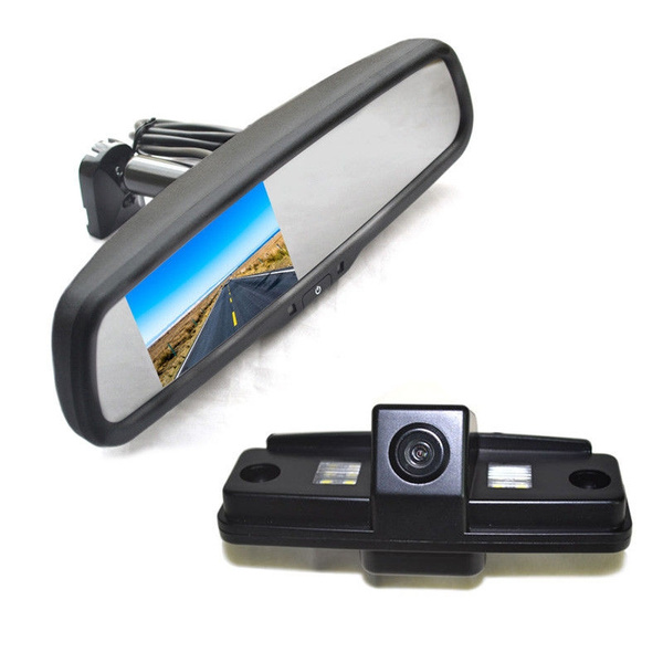 Vardsafe VS542R Reversing Backup Camera & Replacement Rear View Mirror ...