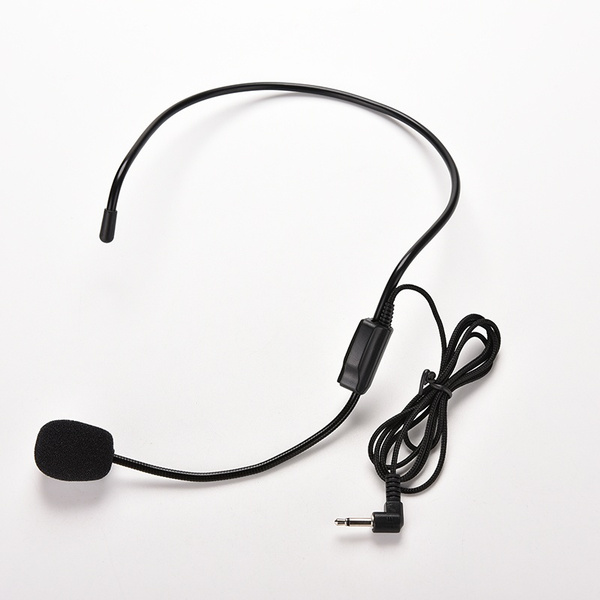 Vocal Wired Headset Microphone microfono For Voice Amplifier Speaker ...