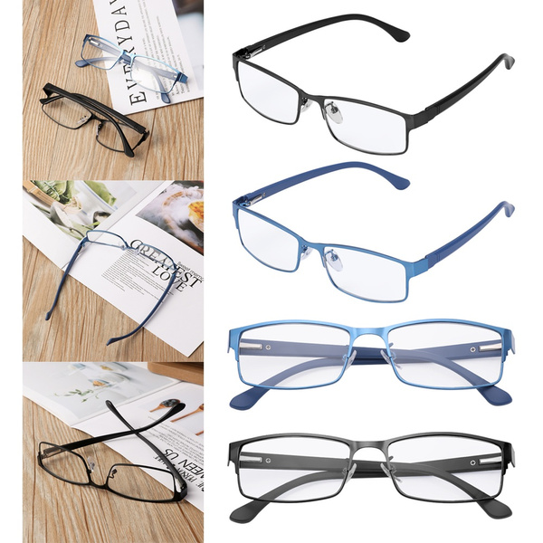 Magnifying Eye wear Metal Titanium Alloy Ultra Light Resin +1.00~+4.0 ...