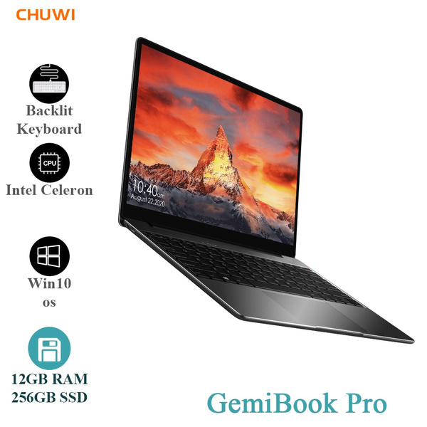 CHUWI 14 Inch Laptop GemiBook Pro 12GB RAM 256B SSD Intel J4125 Win10 ...
