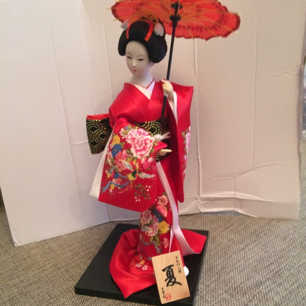 Art & Collectibles Art Dolls Japanese Geisya Doll Beautiful Kimono doll ...