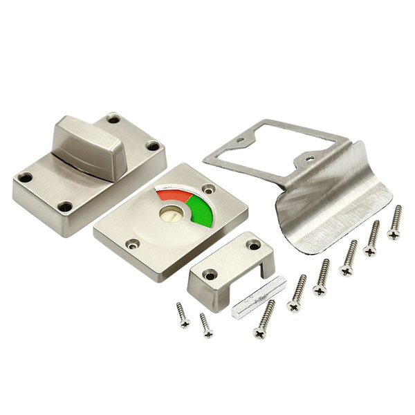 Bathroom Toilet Door Turn Bolt Latch Lock Privacy Safety Vacant Lock ...