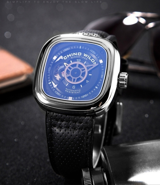 COOL Luxury Fashion Automatic Self-Wind Men Watches Relogio Masculino ...