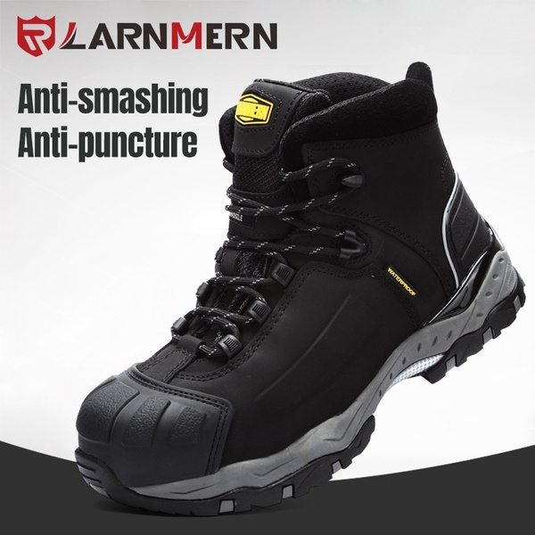 LARNMERN Men Top Grade Safety Boots High Temperature Resistant ...