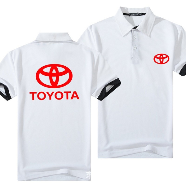 Summer Fashion New Print Lapel Collar Man Short Sleeve Toyota Polo ...