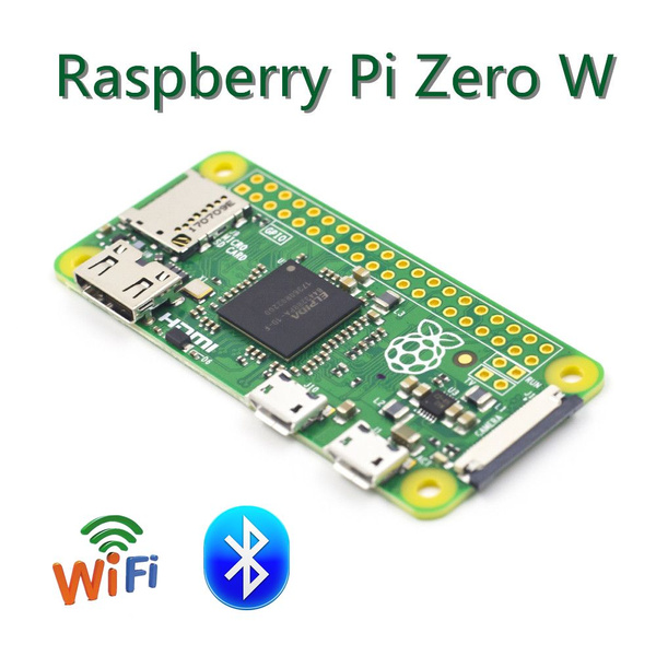 Raspberry Pi Zero W Board 1GHz CPU 512MB RAM with WIFI & Bluetooth RPI ...