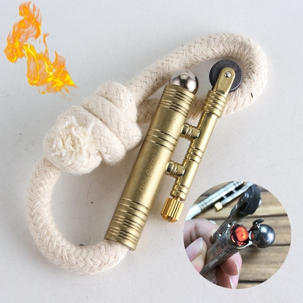NO Extra Fuel Needed Velvet Rope Lighter Grinding wheel Kerosene ...