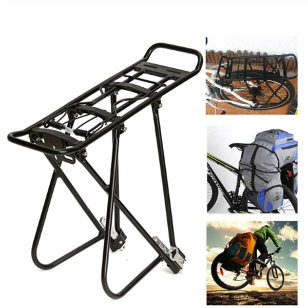Bicycle Luggage Carrier Cargo Rear Rack Shelf Cycling Seatpost Bag ...