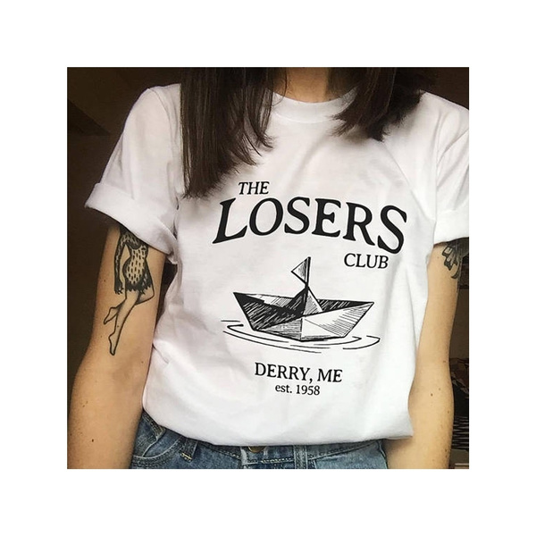 New Latest Female Soft Blouses Tops The Losers Club Print Ladies ...