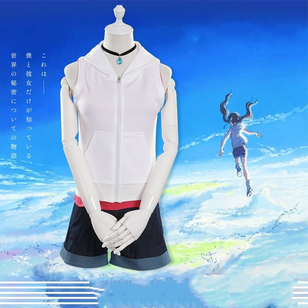 2019 New Anime Weathering with you Amano Hina Cosplay Costume Daily ...