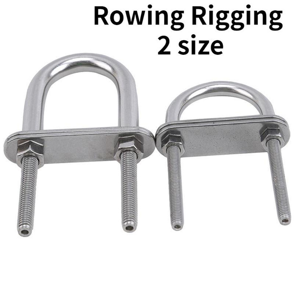 1 Pc Yacht Bow Stern Eye U-Bolt Stainless Steel Marine Bolt Rope ...