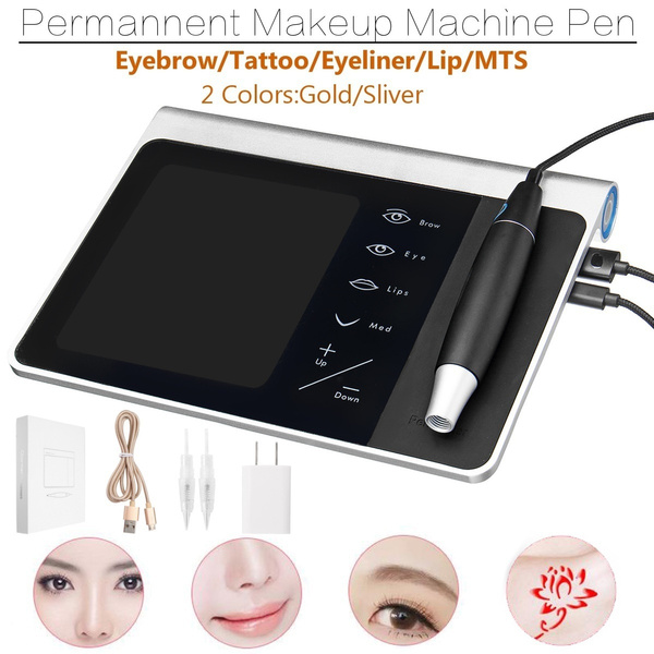 Charmer Eyebrow Lip Eyeline Machine with Microblading Cosmetic Pen ...