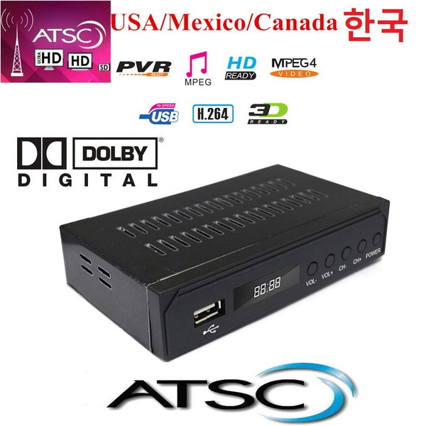 High Quality New ATSC HD 1080p Digital TV Converter Box TV Receiver ...